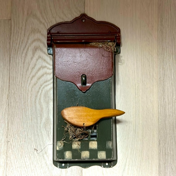 Antique | Accents | Antique Hand Painted Old Fashioned Letter Box ...